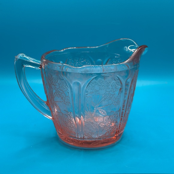 Vintage | Dining | Vintage Jeannette Cherry Blossom Pink Creamer ...